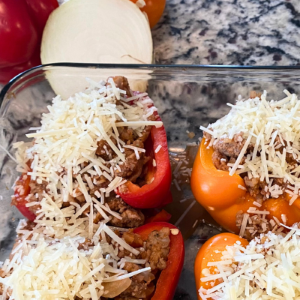 Low Carb Stuffed Bell Peppers – MindBodyFH
